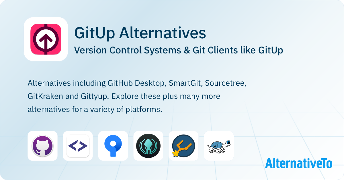 GitUp Alternatives: Top 12 Version Control Systems | AlternativeTo