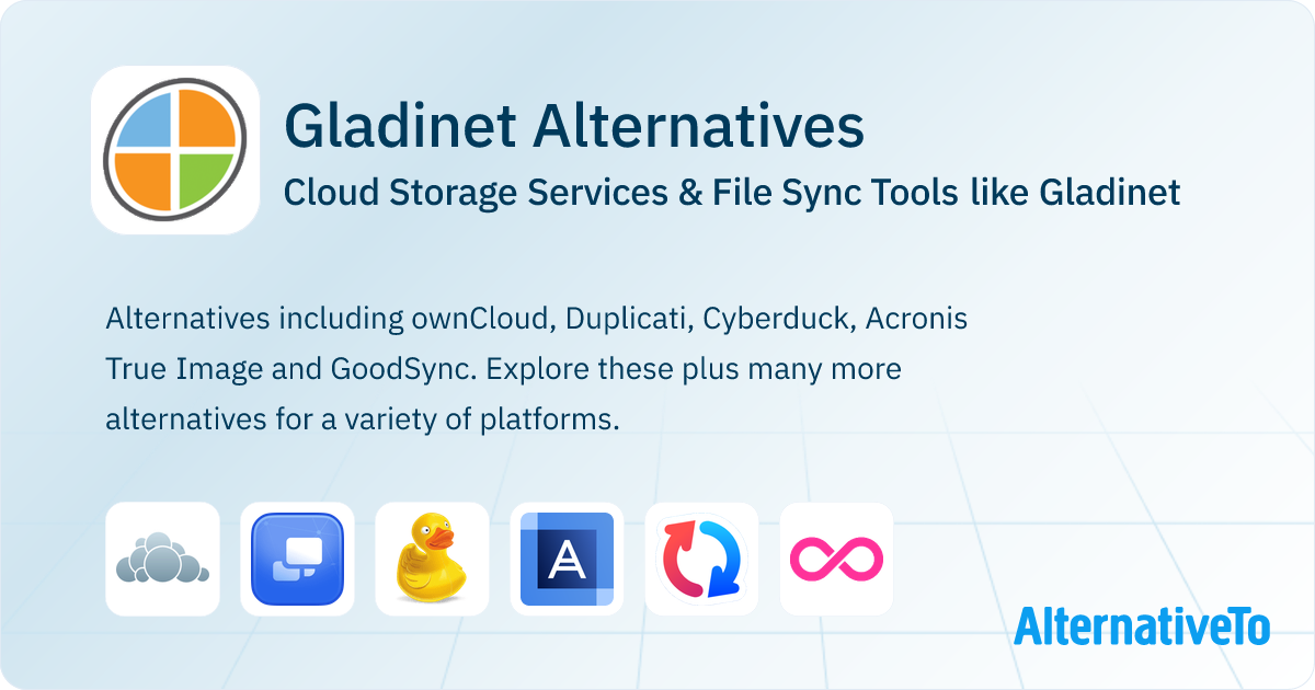 Gladinet Alternatives: Top 12 Cloud Storage Services | AlternativeTo