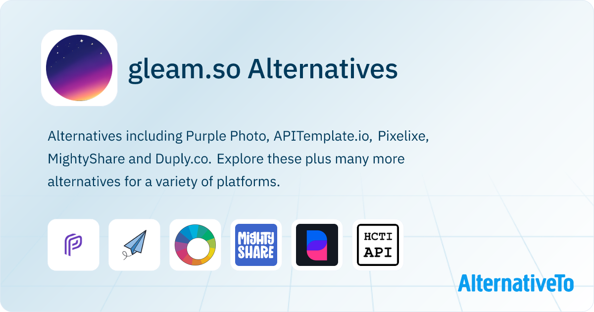 gleam.so Alternatives - Explore Similar Sites & Apps | AlternativeTo