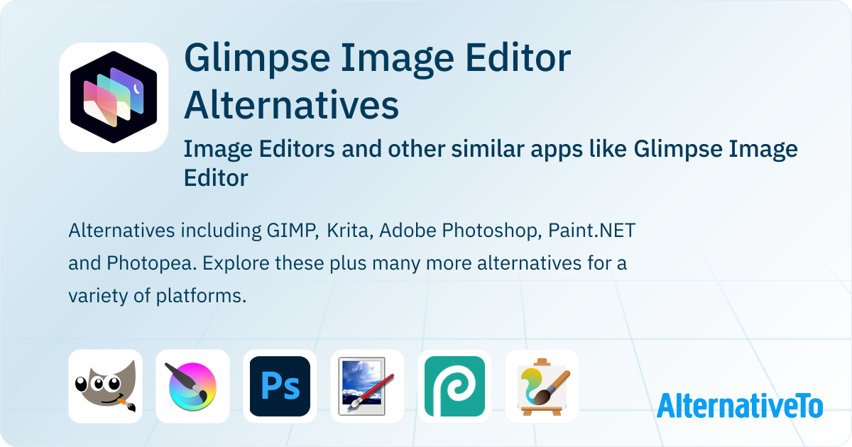 Glimpse Image Editor Alternatives: Top 12 Image Editors & Similar Apps ...