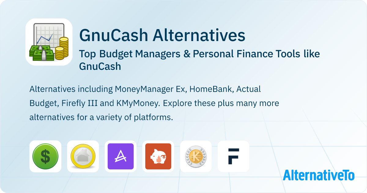 Great GnuCash Alternatives: Top Budget Managers in 2026 | AlternativeTo