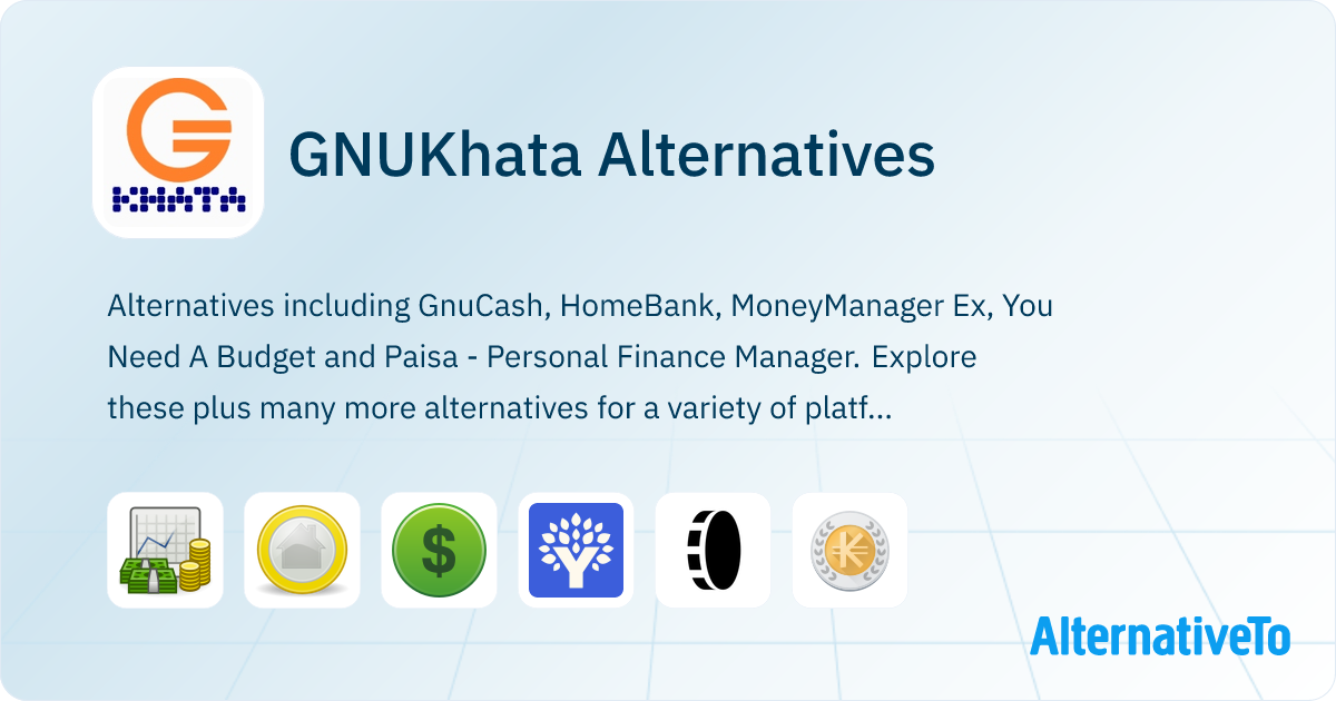 GNUKhata Alternatives - Explore Similar Software | AlternativeTo
