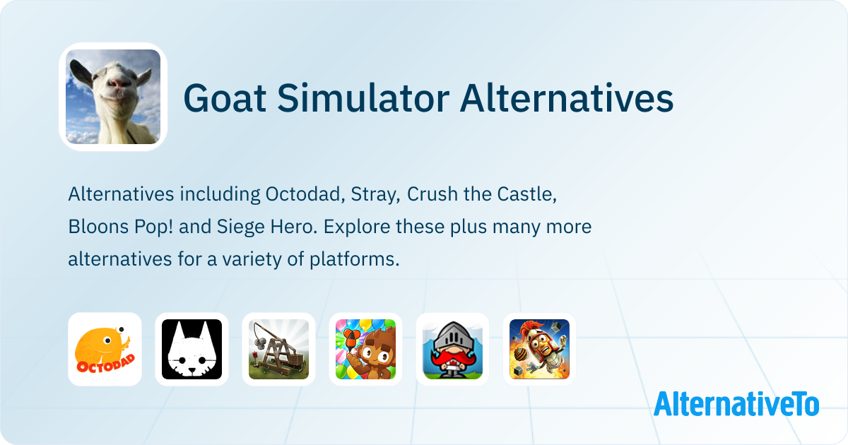 Goat Simulator Alternatives - Explore Similar Apps | AlternativeTo