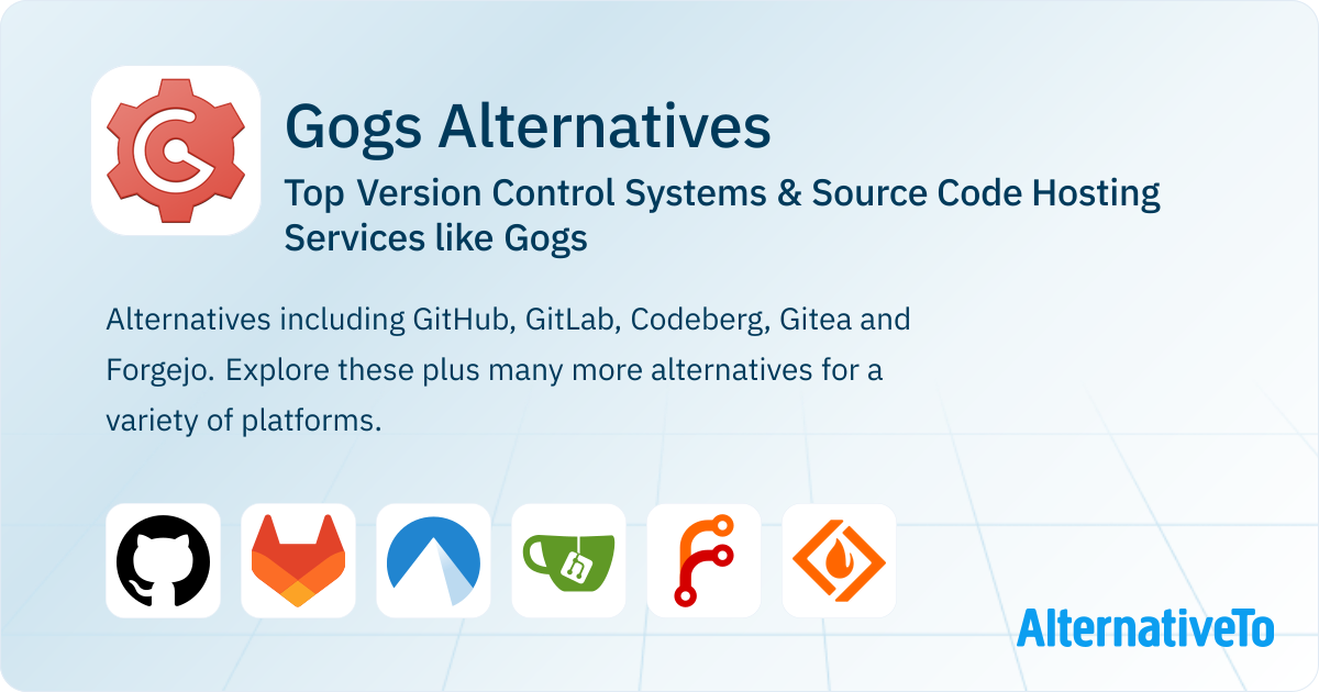 Great Gogs Alternatives: Top Version Control Systems in 2024 ...