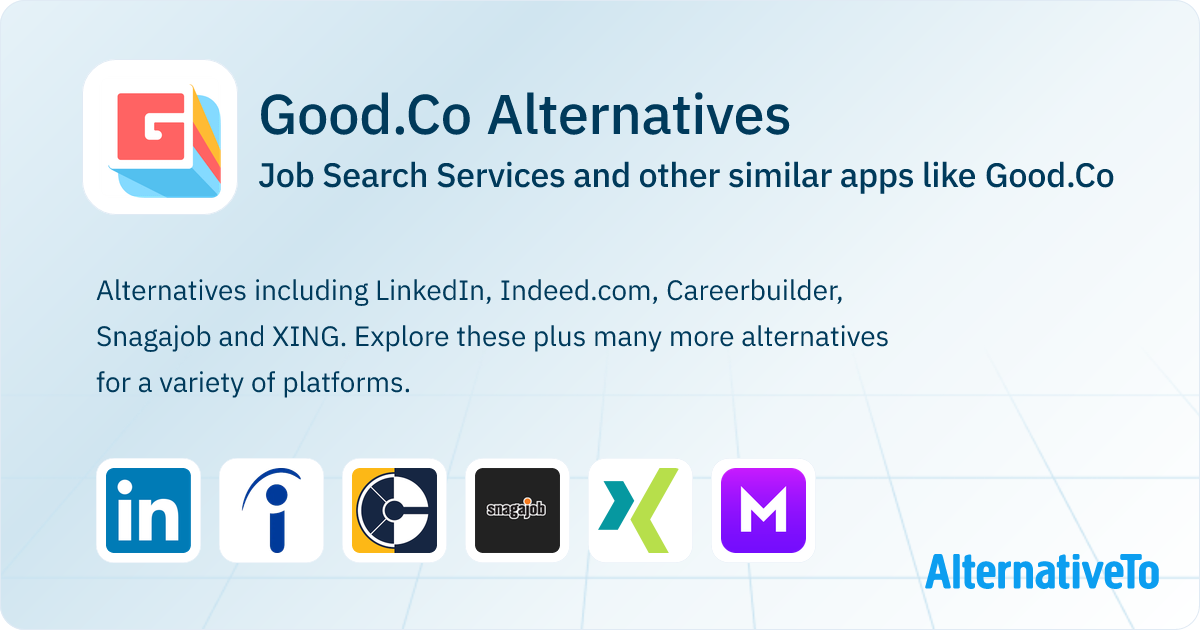 Good.Co Alternatives: Top 12 Job Search Services & Similar Games ...
