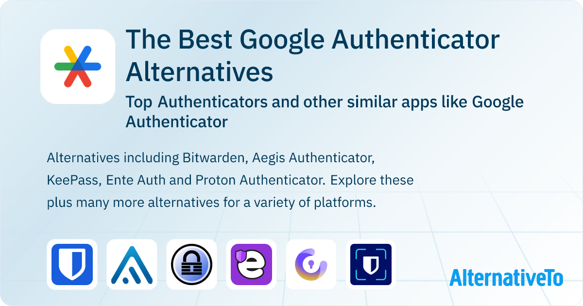Best Google Authenticator Alternatives: Top Authenticators in 2026 ...