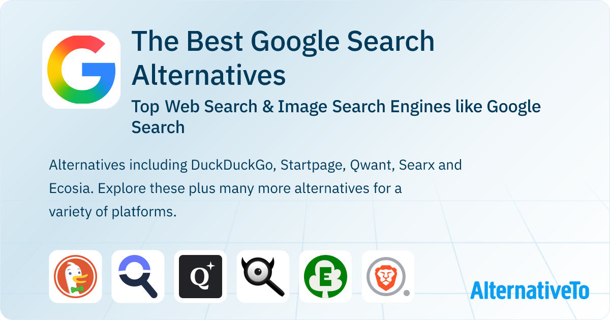 Google Search Alternatives: Top 24 Web Search Engines from the EU | AlternativeTo