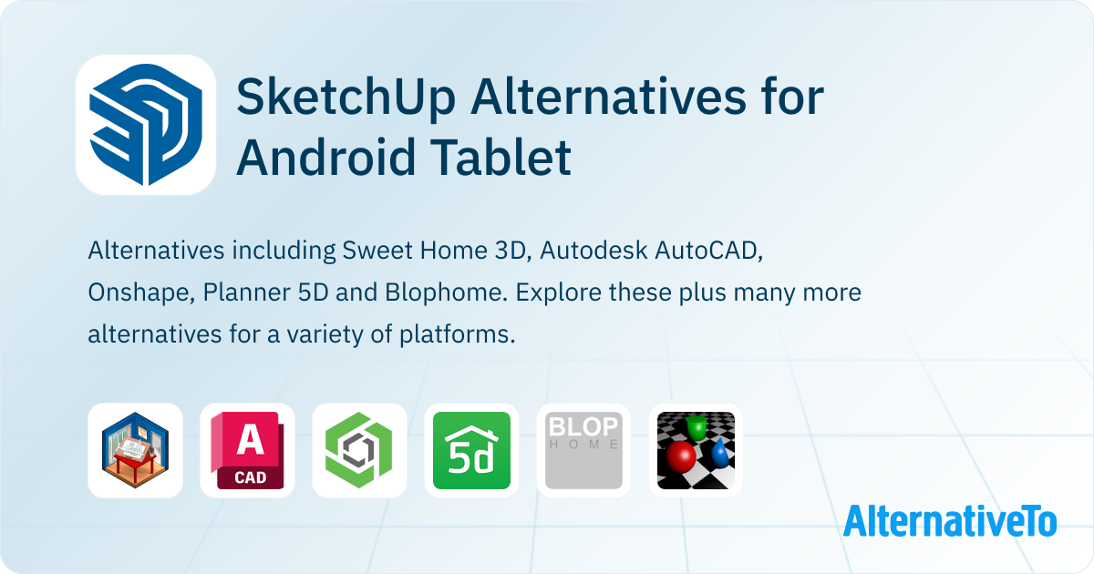 SketchUp Alternatives for Android Tablet: Top 7 3D Modelers & CAD ...