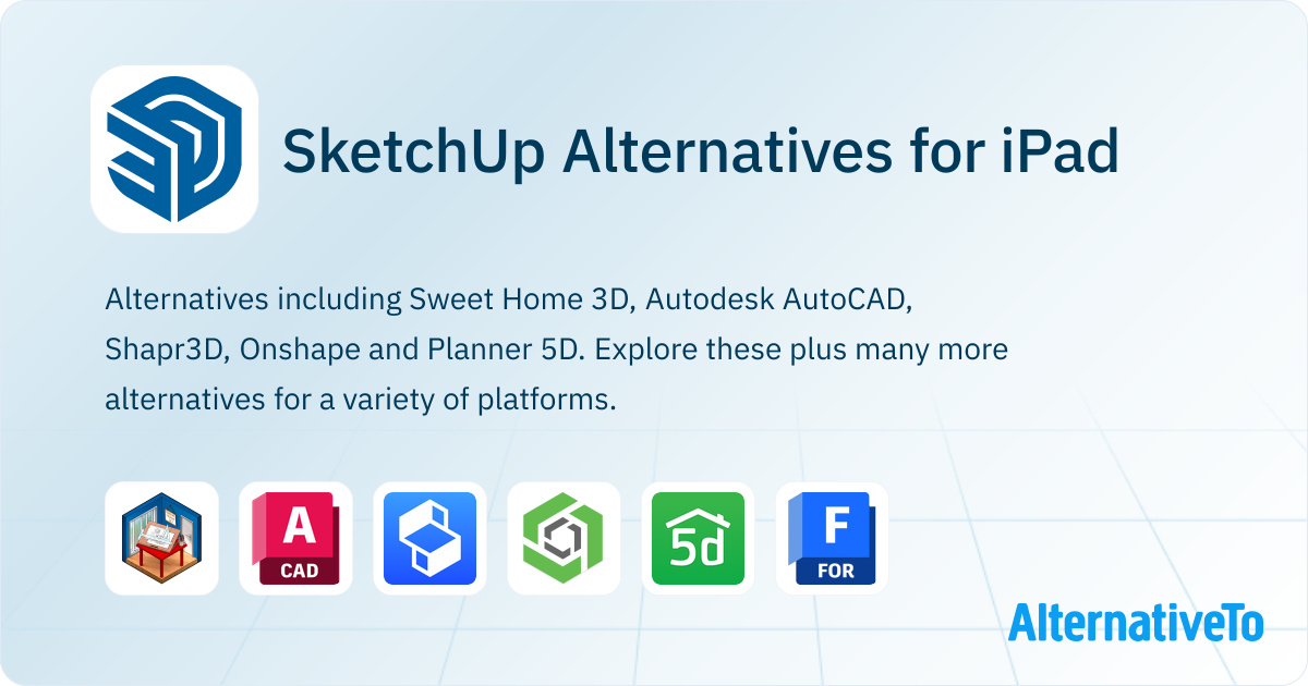 SketchUp Alternatives for iPad: Top 15 3D Modelers & CAD Software ...