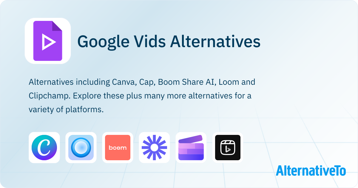 Google Vids Alternatives - Explore Similar Sites & Apps | AlternativeTo