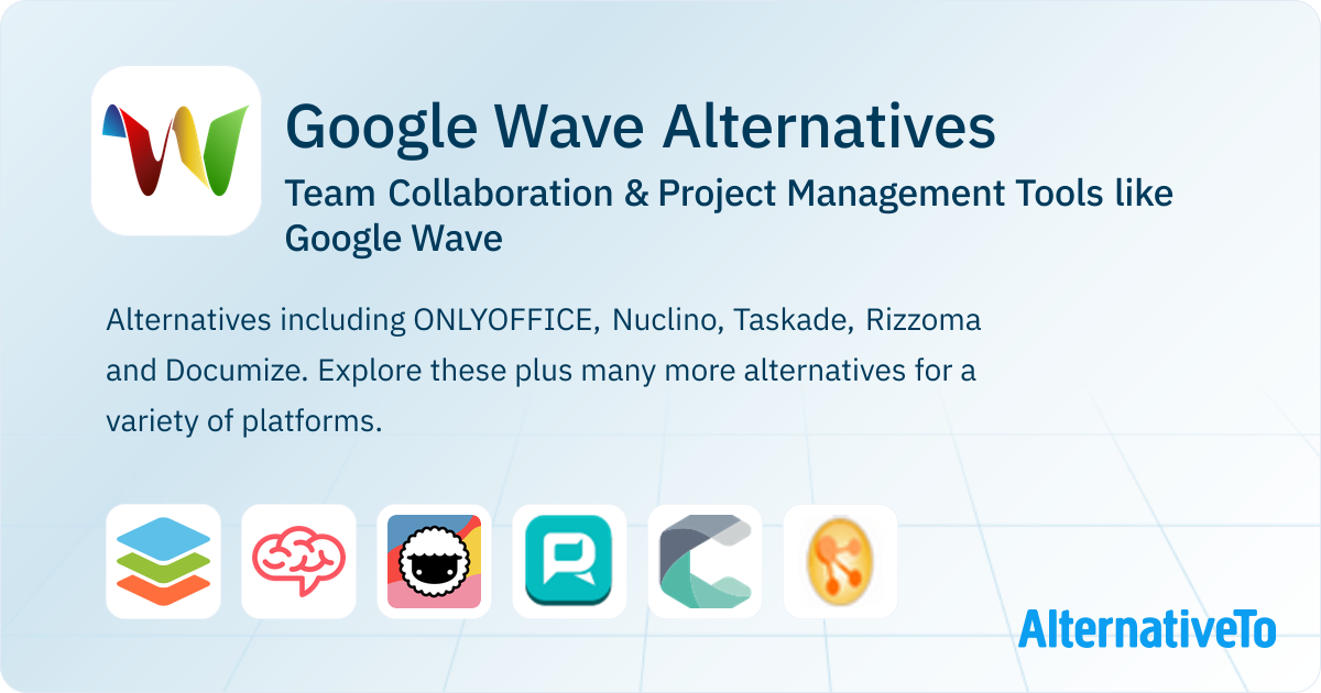 Google Wave Alternatives: Top 7 Team Collaboration Tools | AlternativeTo