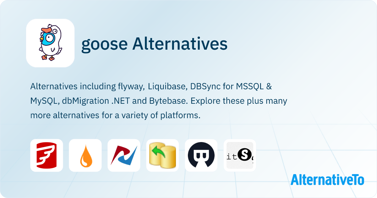 goose Alternatives - Explore Similar Software | AlternativeTo