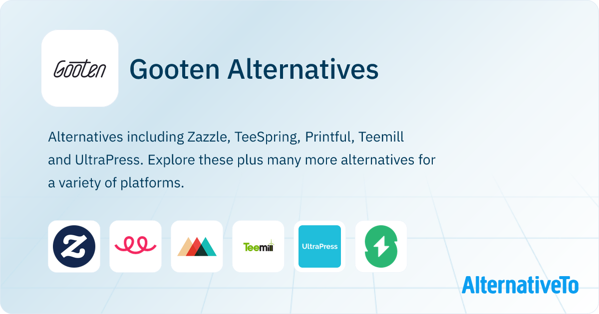 Gooten Alternatives - Explore Similar Sites & Apps | AlternativeTo