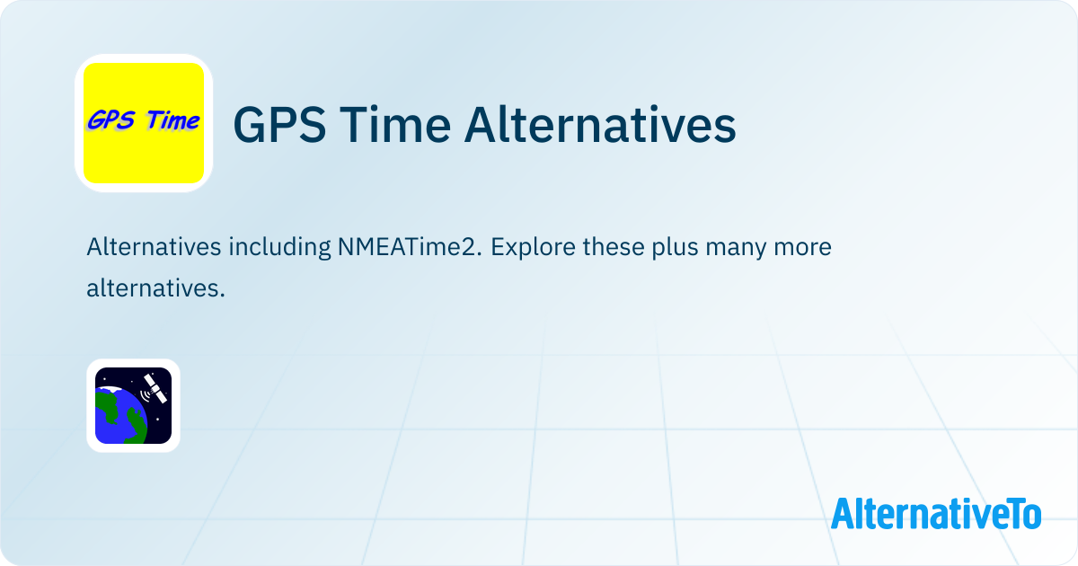 GPS Time Alternatives - Explore Similar Software | AlternativeTo