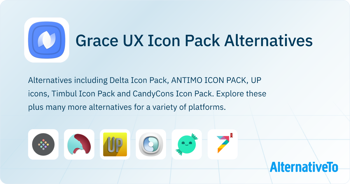 Grace UX Icon Pack Alternatives and Similar Apps | AlternativeTo