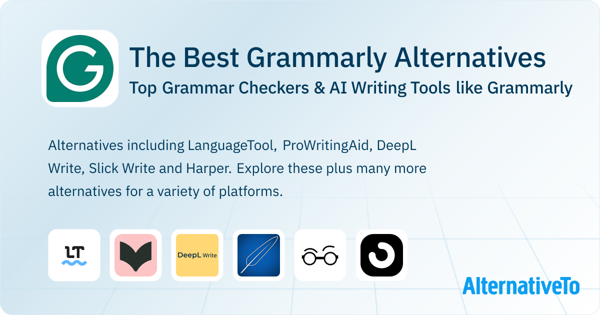 Best Grammarly Alternatives: Top Grammar Checkers in 2026 | AlternativeTo
