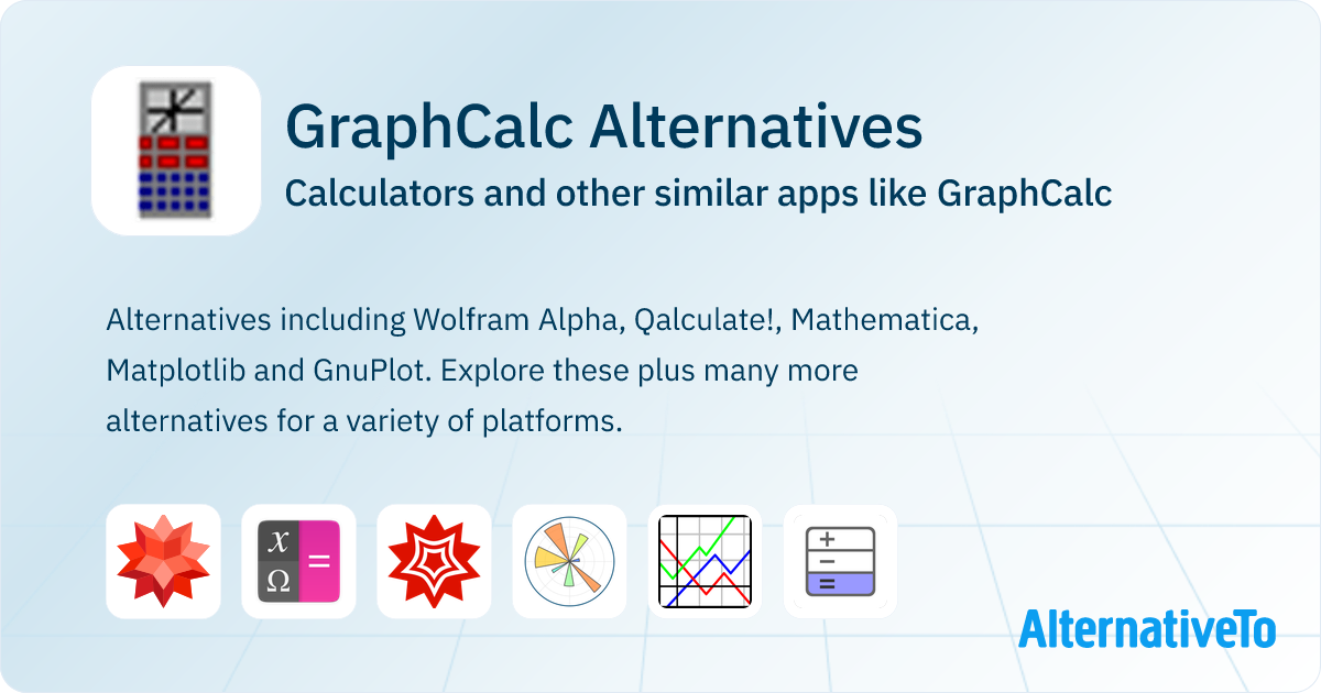 GraphCalc Alternatives: Top 12 Calculators & Similar Apps | AlternativeTo
