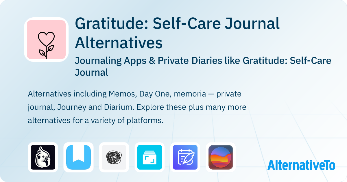 Gratitude: Self-Care Journal Alternatives: Top 12 Journaling Apps ...