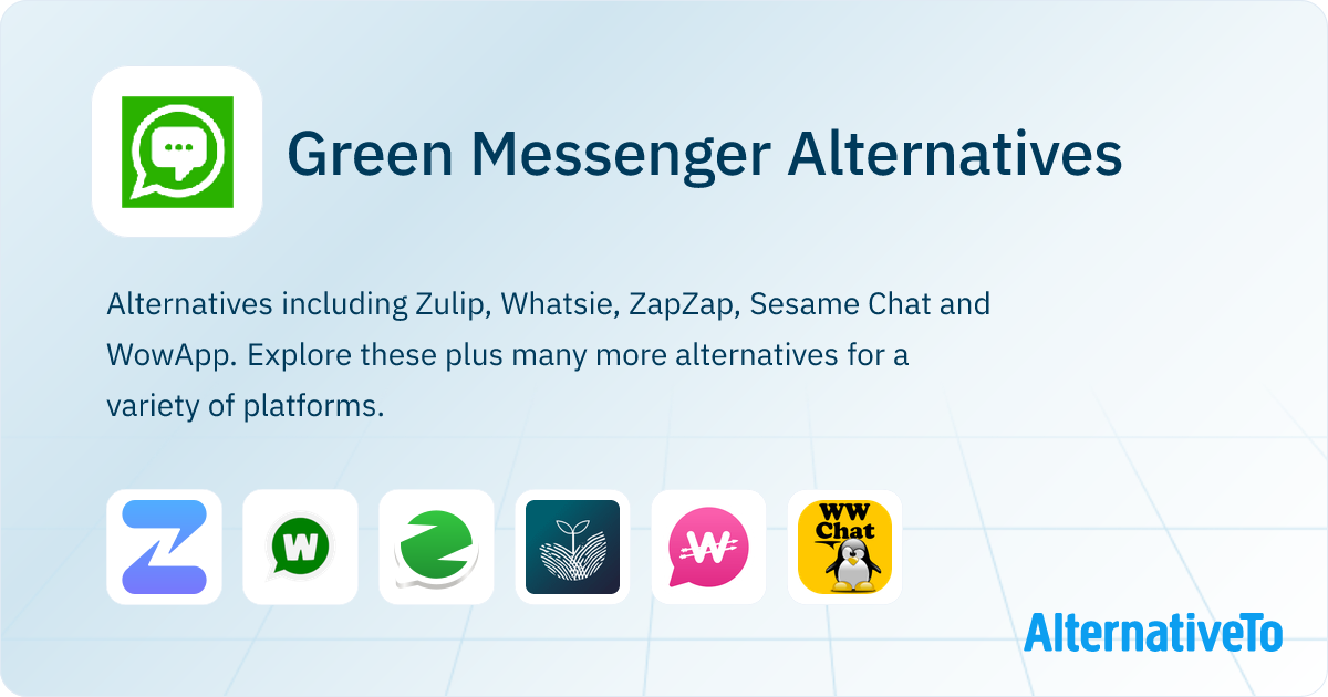Green Messenger Alternatives - Explore Similar Apps & Services ...