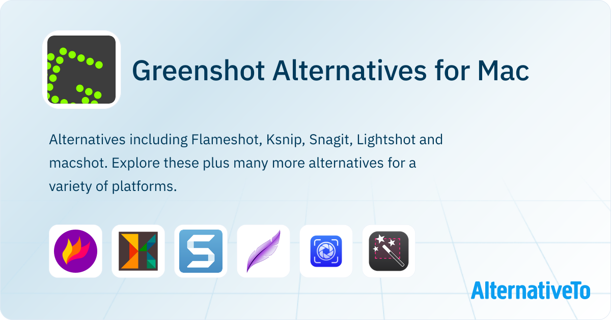 Greenshot Alternatives for Mac: Top 12 Screenshot Capture Tools ...