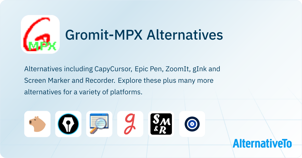 Gromit-MPX Alternatives - Explore Similar Software | AlternativeTo