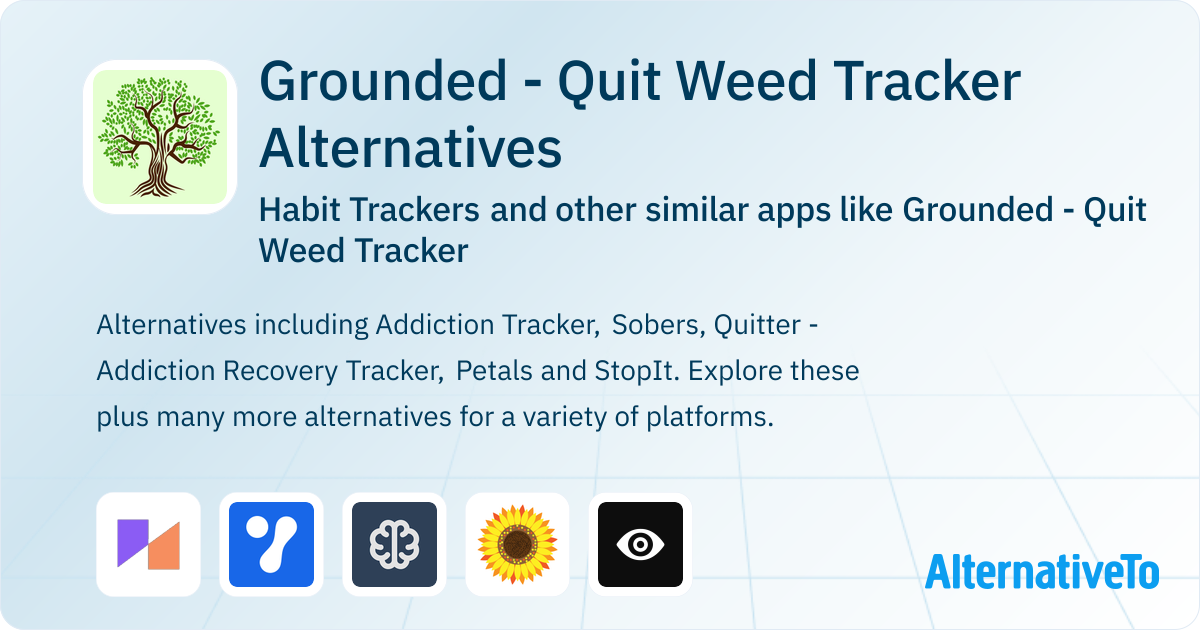 Grounded - Quit Weed Tracker Alternatives: Top 5 Habit Trackers ...