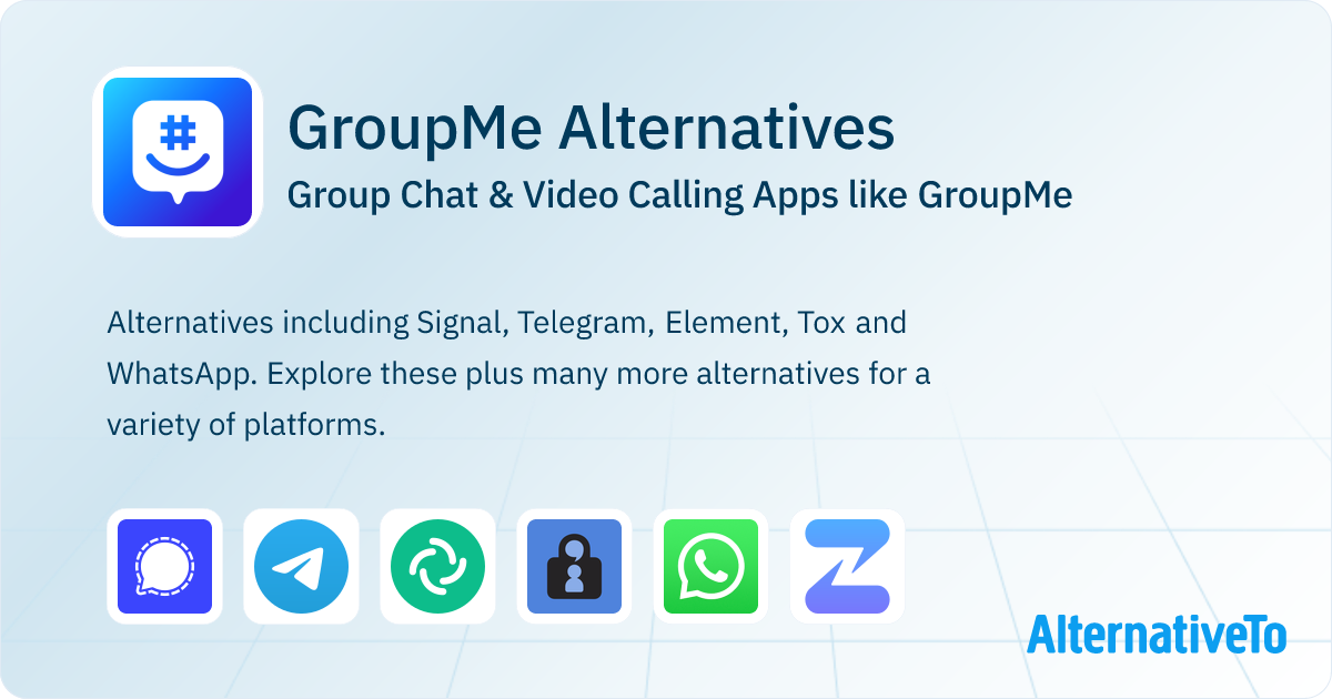 GroupMe Alternatives: Top 12 Group Chat & Video Calling Apps ...