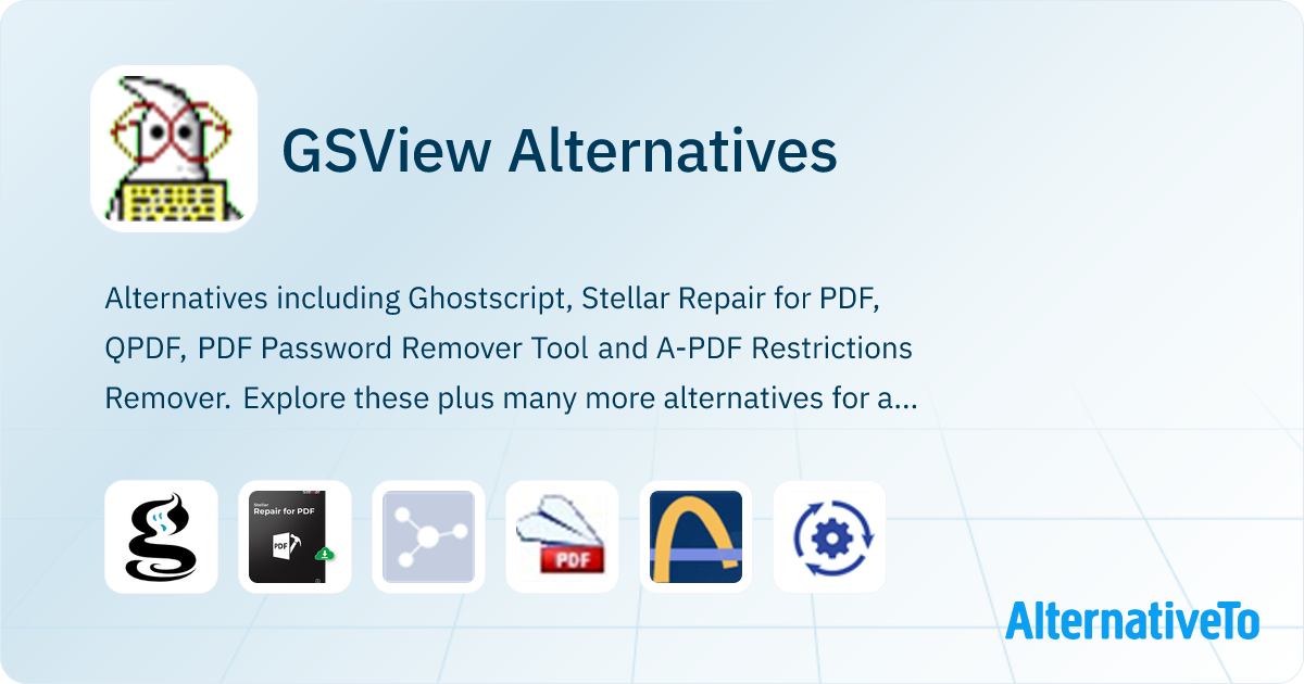 GSView Alternatives - Explore Similar Software | AlternativeTo