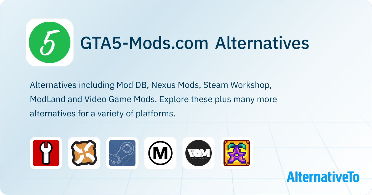 GTA5-Mods.com Alternatives - Explore Similar Sites & Apps | AlternativeTo