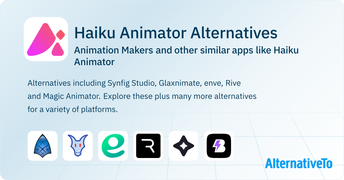 Haiku Animator Alternatives: Top 18 Animation Makers & Similar Apps ...