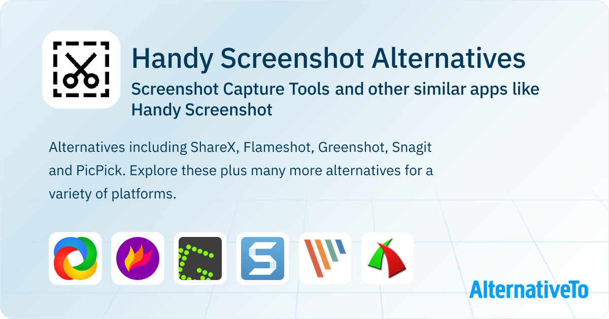 Handy Screenshot Alternatives: Top 12 Screenshot Capture Tools ...