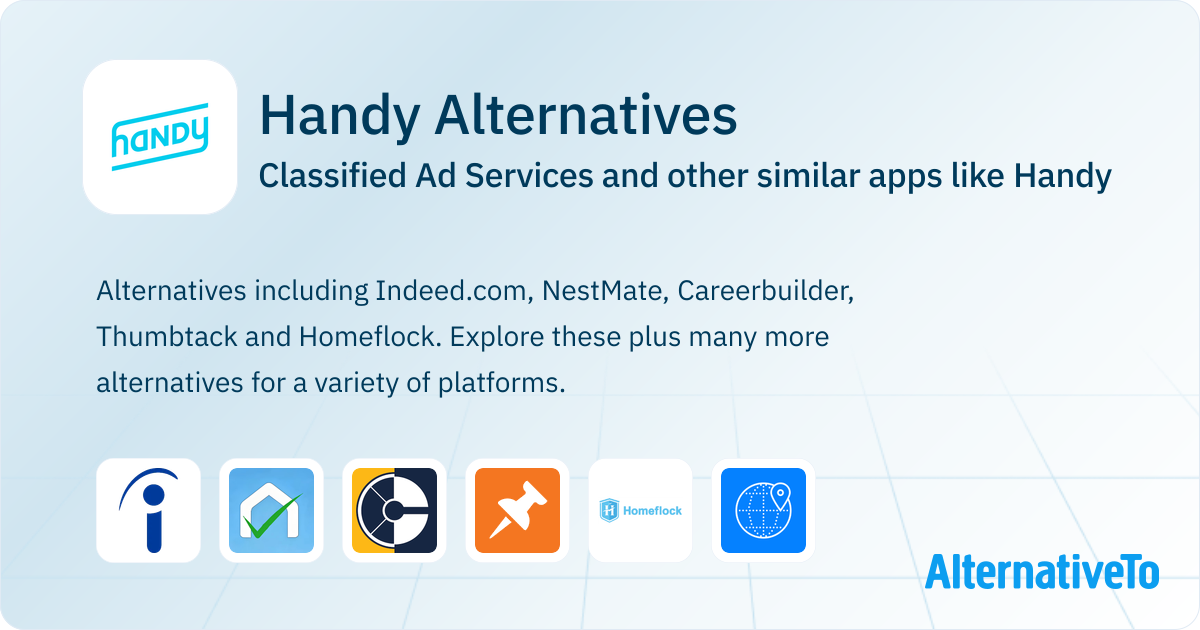 Handy Alternatives: Top 12 Classified Ad Services & Similar Apps ...