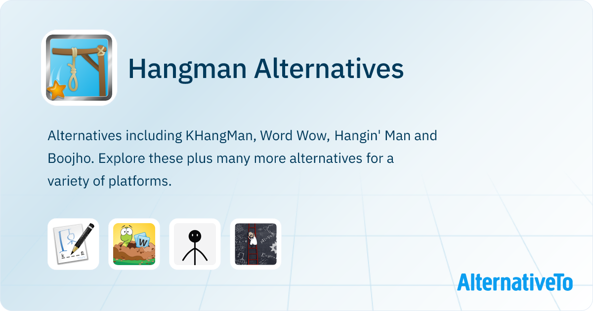 Hangman Alternatives - Explore Similar Games | AlternativeTo