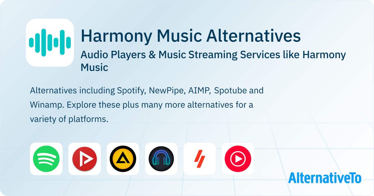 Harmony Music Alternatives: Top 12 Audio Players | AlternativeTo