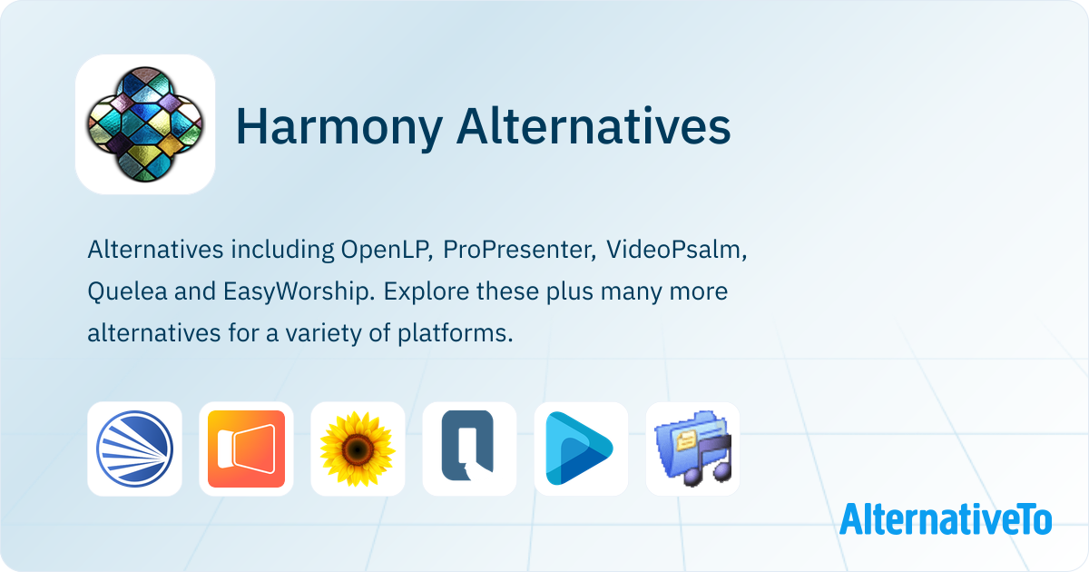 Harmony Alternatives - Explore Similar Software | AlternativeTo