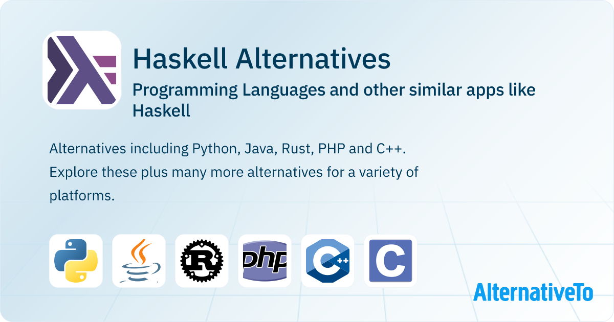 Haskell Alternatives: Top 12 Programming Languages & Similar Apps ...