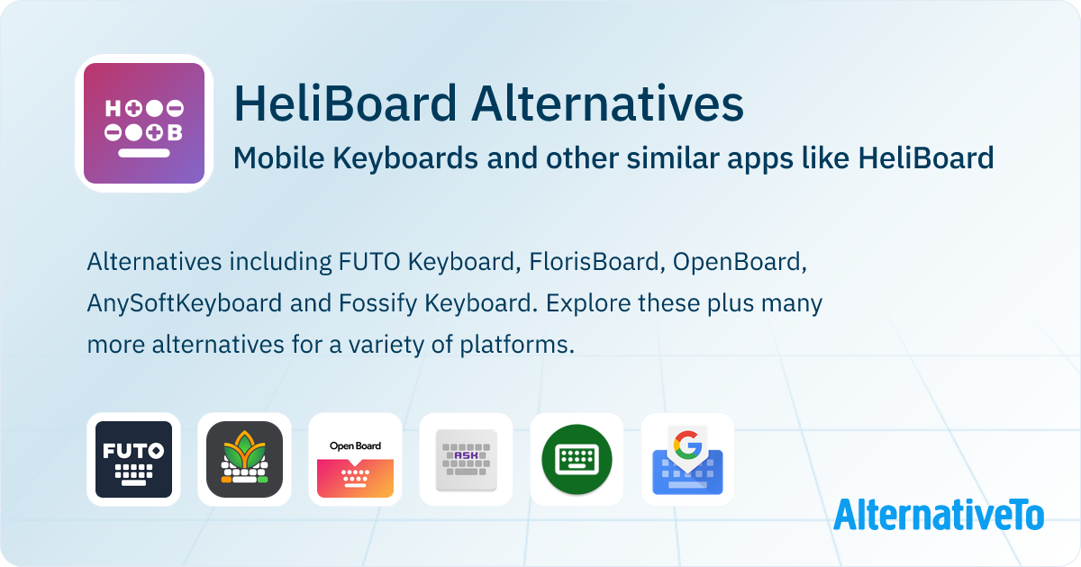 HeliBoard Alternatives: Top 12 Mobile Keyboards & Similar Apps ...