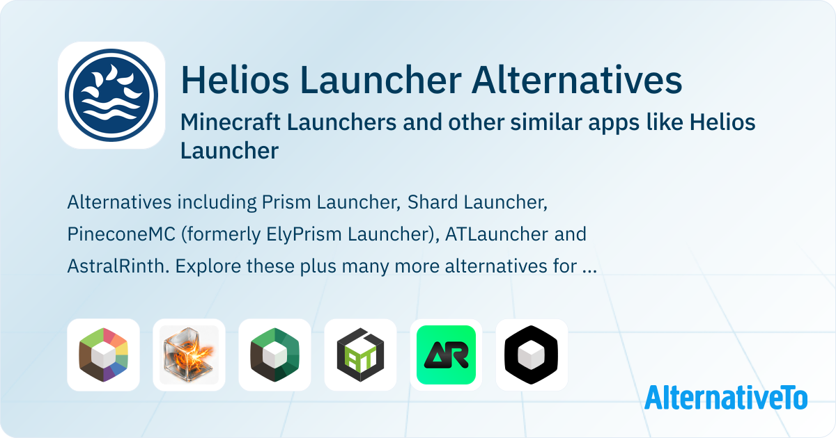 Helios Launcher Alternatives: Top 12 Minecraft Launchers & Similar ...