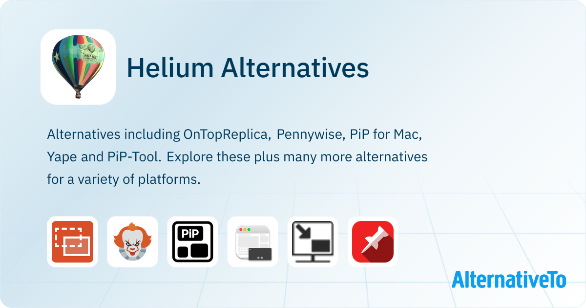 Helium Alternatives - Explore Similar Software | AlternativeTo