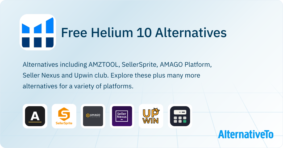 Free Helium 10 Alternatives | AlternativeTo