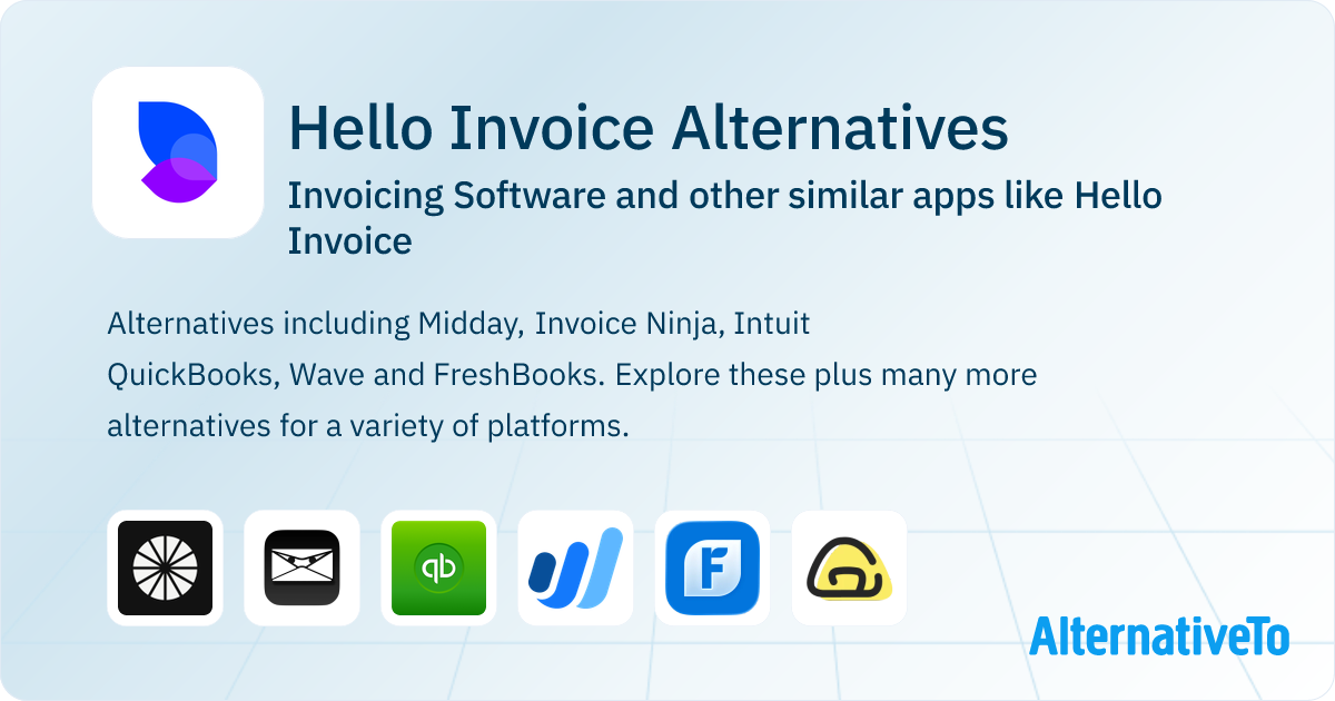 Hello Invoice Alternatives: Top 20 Invoicing Software & Similar Apps ...