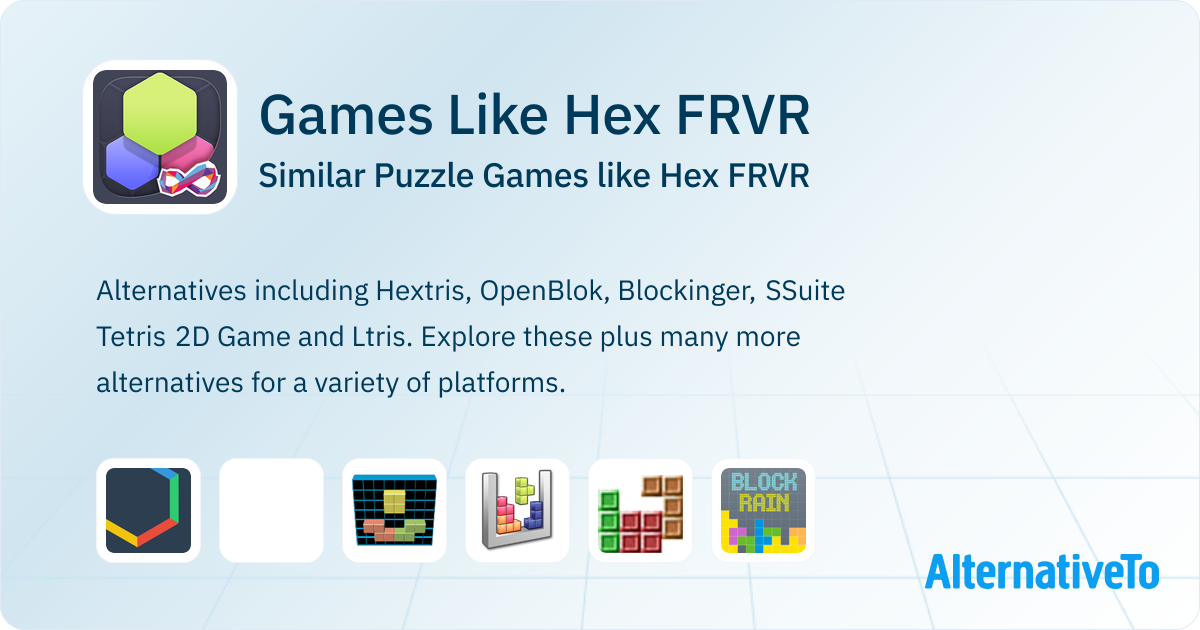 Games Like Hex FRVR: Similar Puzzle Games | AlternativeTo