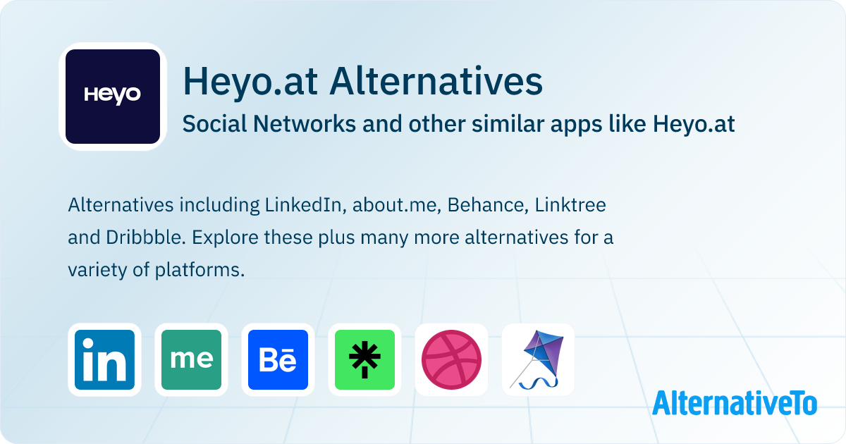 Heyo.at Alternatives: Top 10 Social Networks & Similar Websites ...