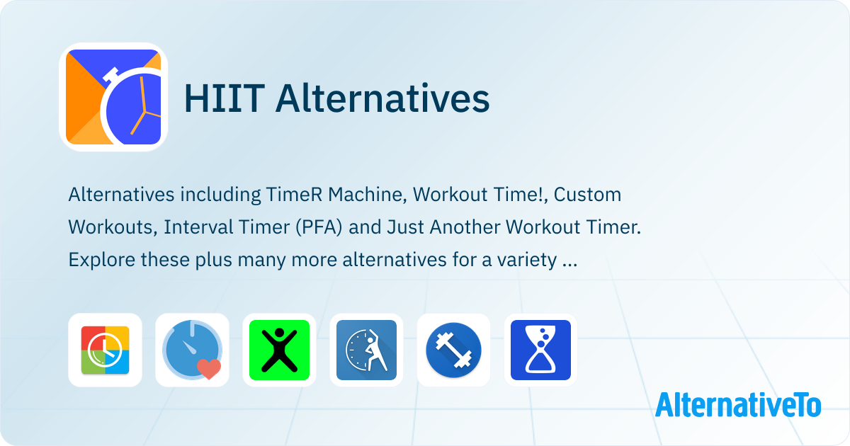 HIIT Alternatives - Explore Similar Apps | AlternativeTo