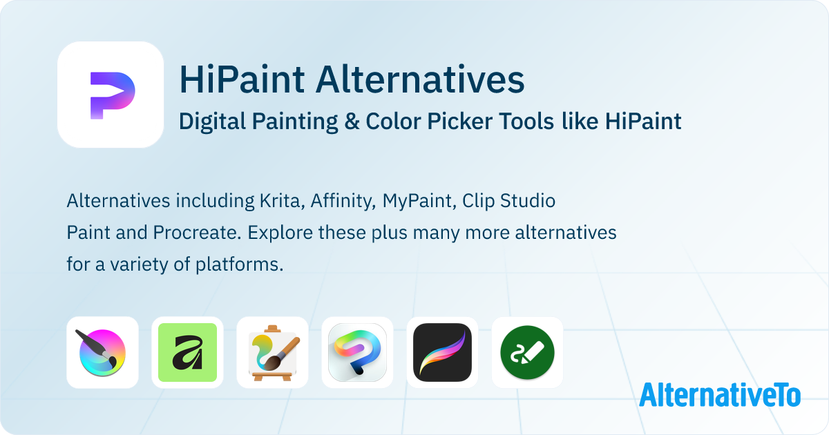 HiPaint Alternatives: Top 12 Digital Painting Tools | AlternativeTo