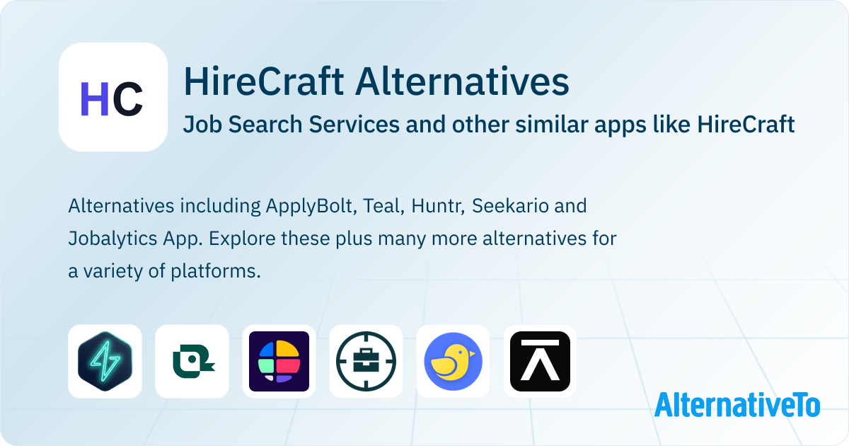 HireCraft Alternatives: Top 8 Job Search Services & Similar Websites ...