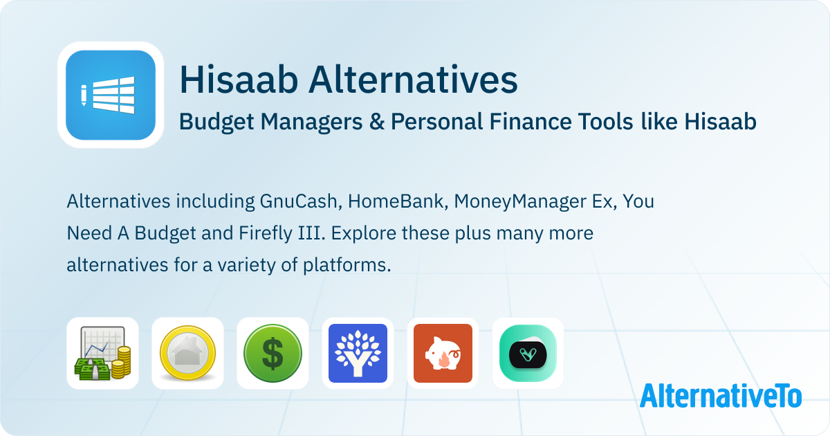 Hisaab Alternatives: Top 12 Budget Managers | AlternativeTo