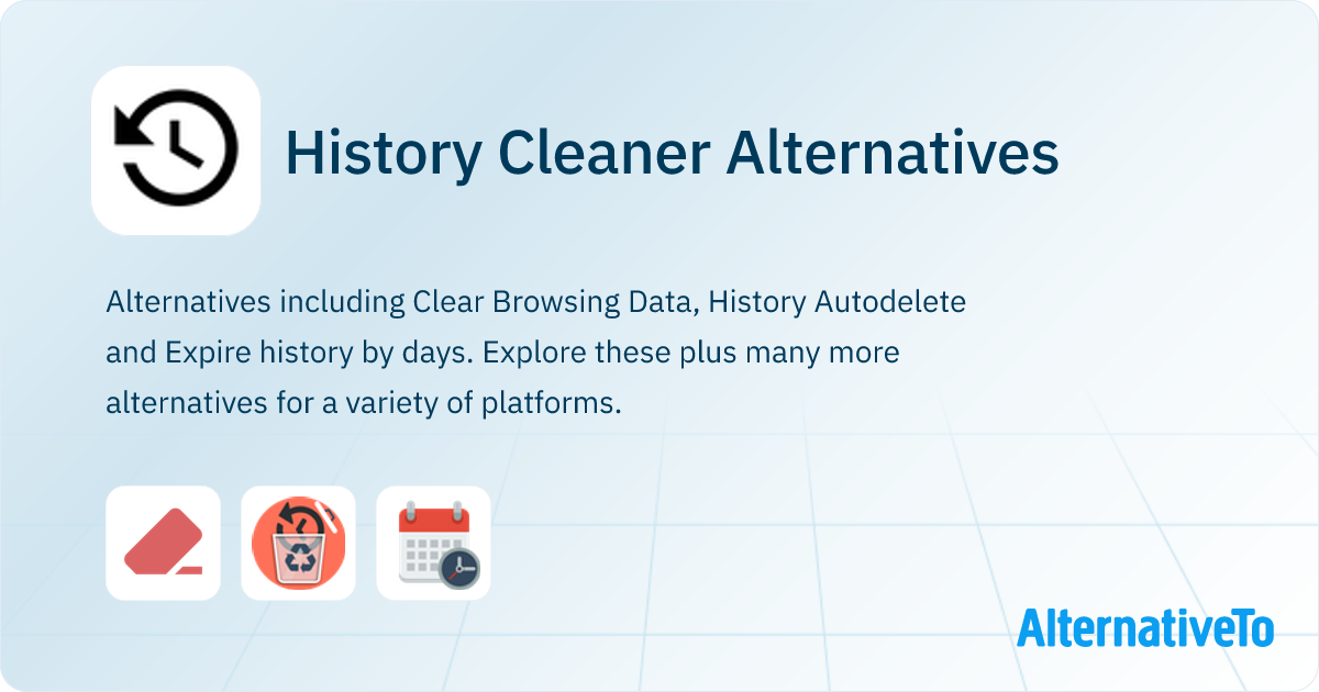 History Cleaner Alternatives - Explore Similar Extensions & Add-Ons ...