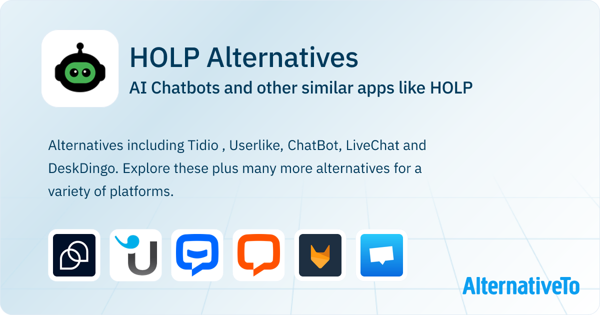 HOLP Alternatives: Top 6 AI Chatbots & Similar Apps | AlternativeTo