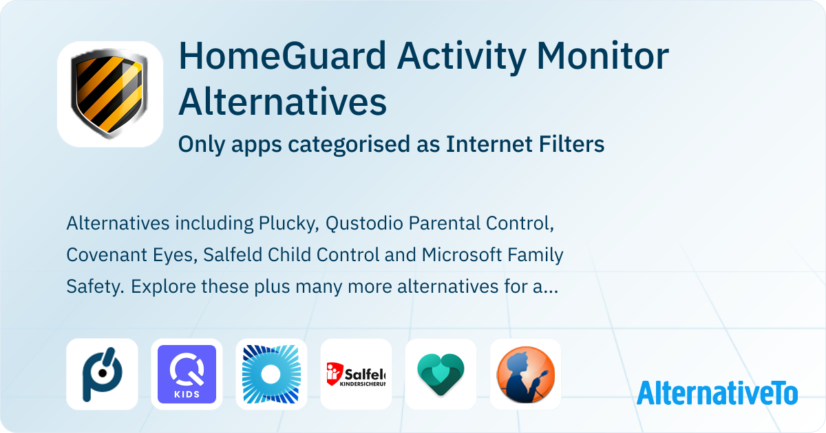 HomeGuard Activity Monitor Alternatives: Top 13 Internet Filters ...